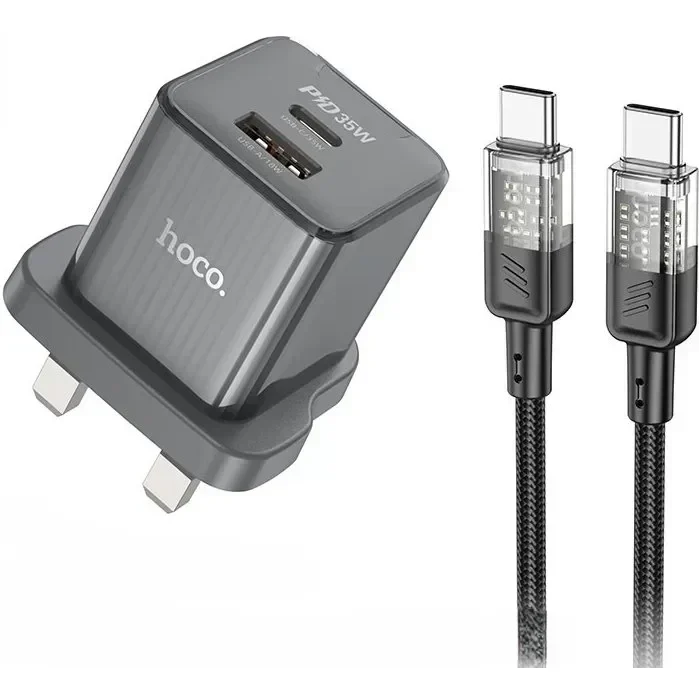 Get It Fast | QAR. 85.00 | HOCO HOME CHARGER 60W C TYPE